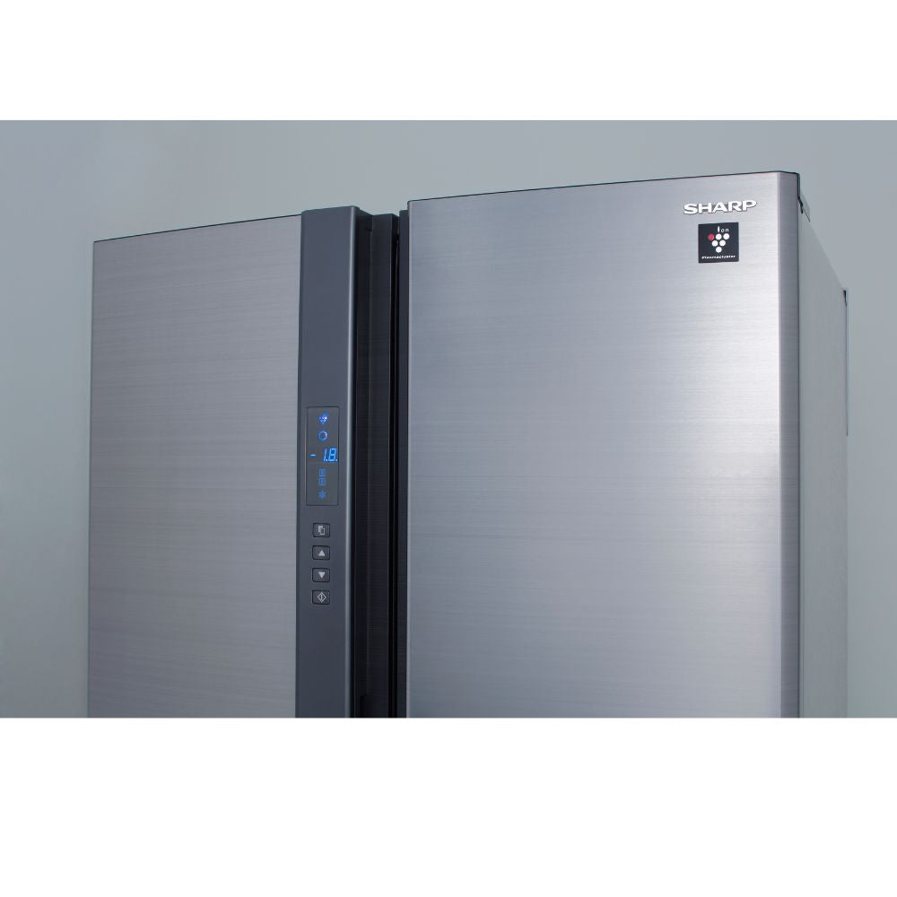 SHARP 724L/605L French 4 Doors Inverter Refrigerator Inox - SJ-FE87V-S ...