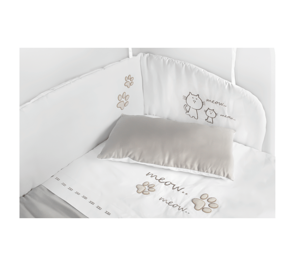 Cat Boy Bedside Cot Bedding Set [90x50 Cm] – Online Shop In Mauritius