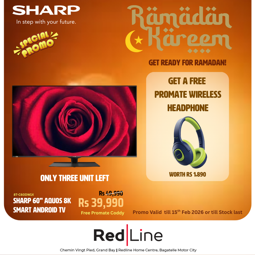 SHARP TV 8K – Online Shop In Mauritius