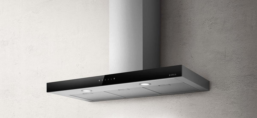 ELICA 90cm JOY-BLIX Stainless Steel + Black Finish Chimney Hood - JOY ...